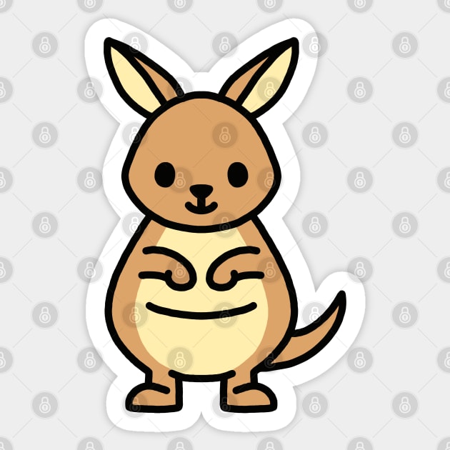 Kangaroo Kangaroo Sticker Teepublic